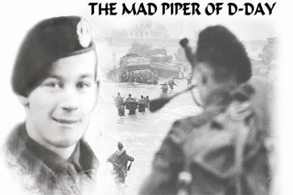 Birthday memories Of Piper Bill Millin